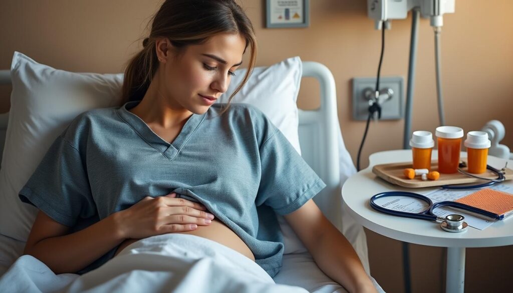 Douleur nombril 1 mois après coelioscopie : causes et traitements possibles